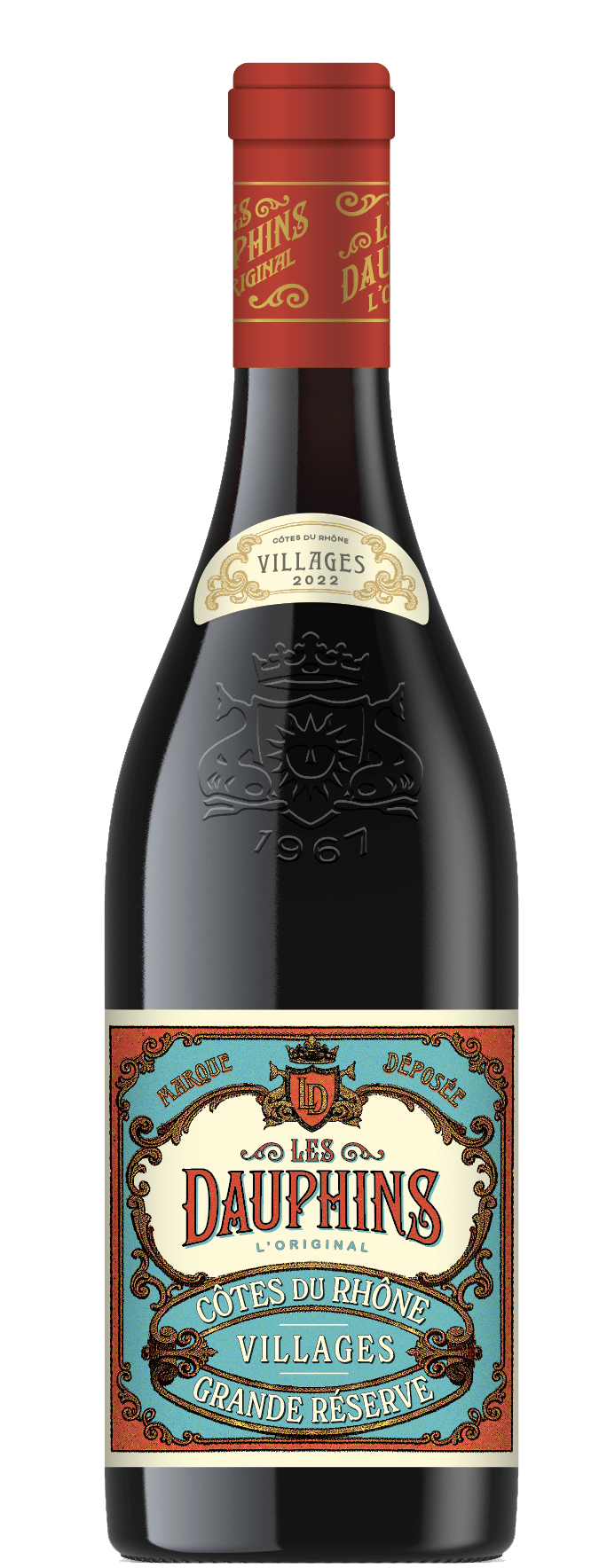 Grande Réserve Côtes du Rhône Villages Red Wine – Les Dauphins Wine